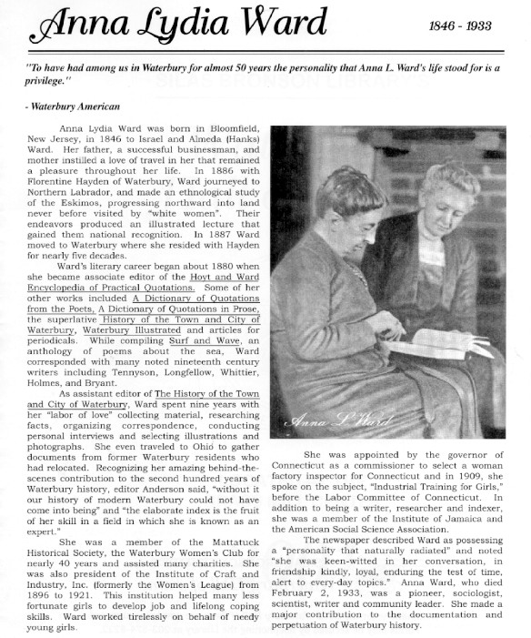 Silas Bronson Library - Hall de Fama Waterbury